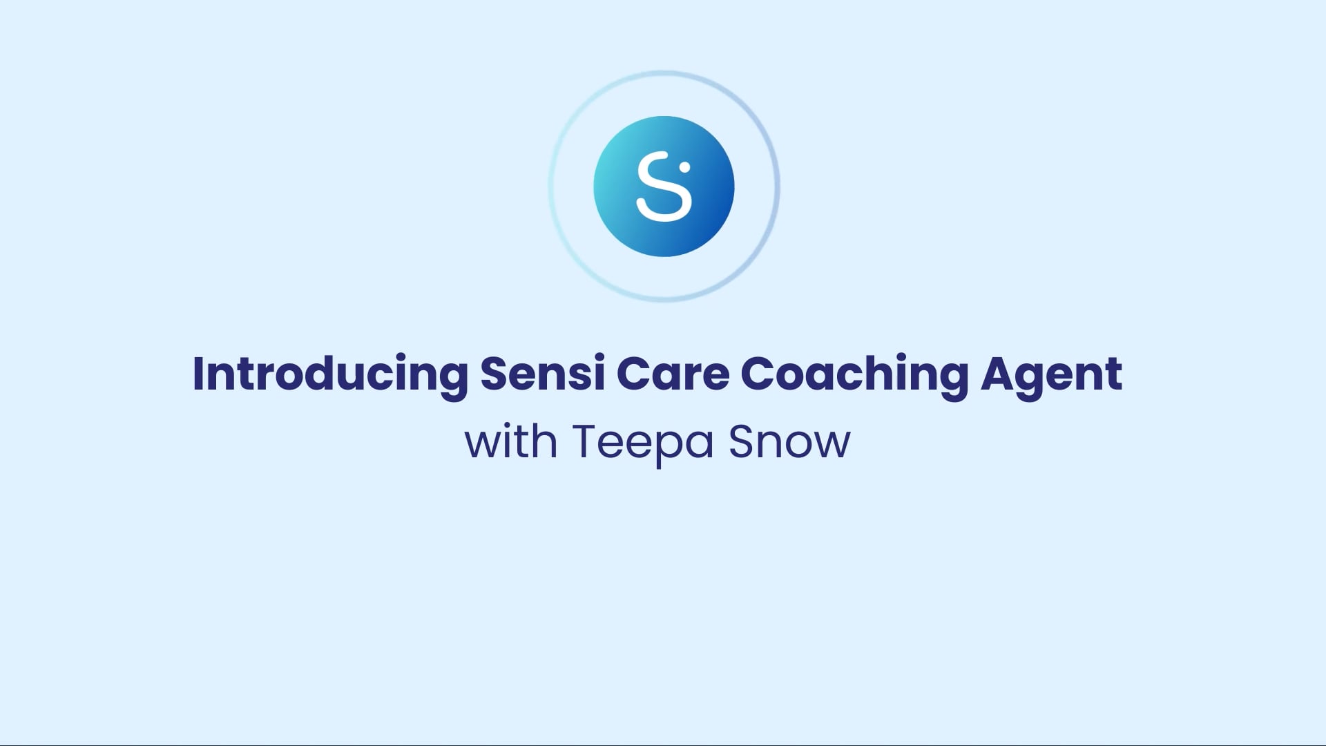 Sensi Care Coaching with Teepa Snow - Sensi